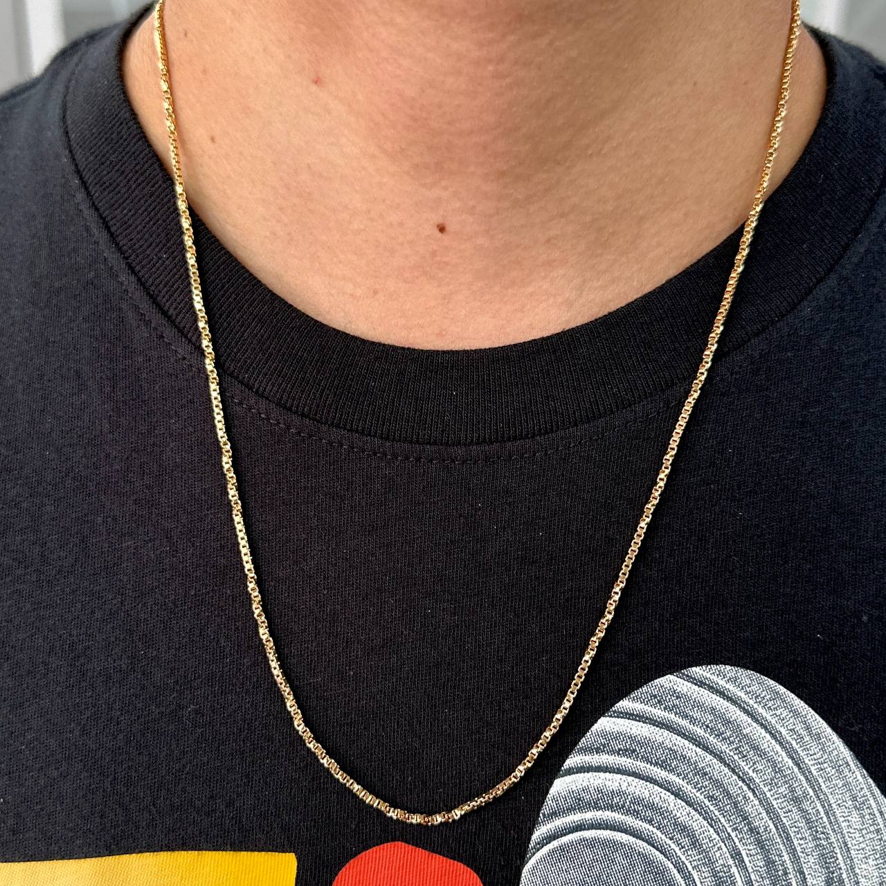 CADENA VENECIANA ENTRELAZADA ROSE 2MM 60CM : X014C.60 – OrolaminadoLuxus