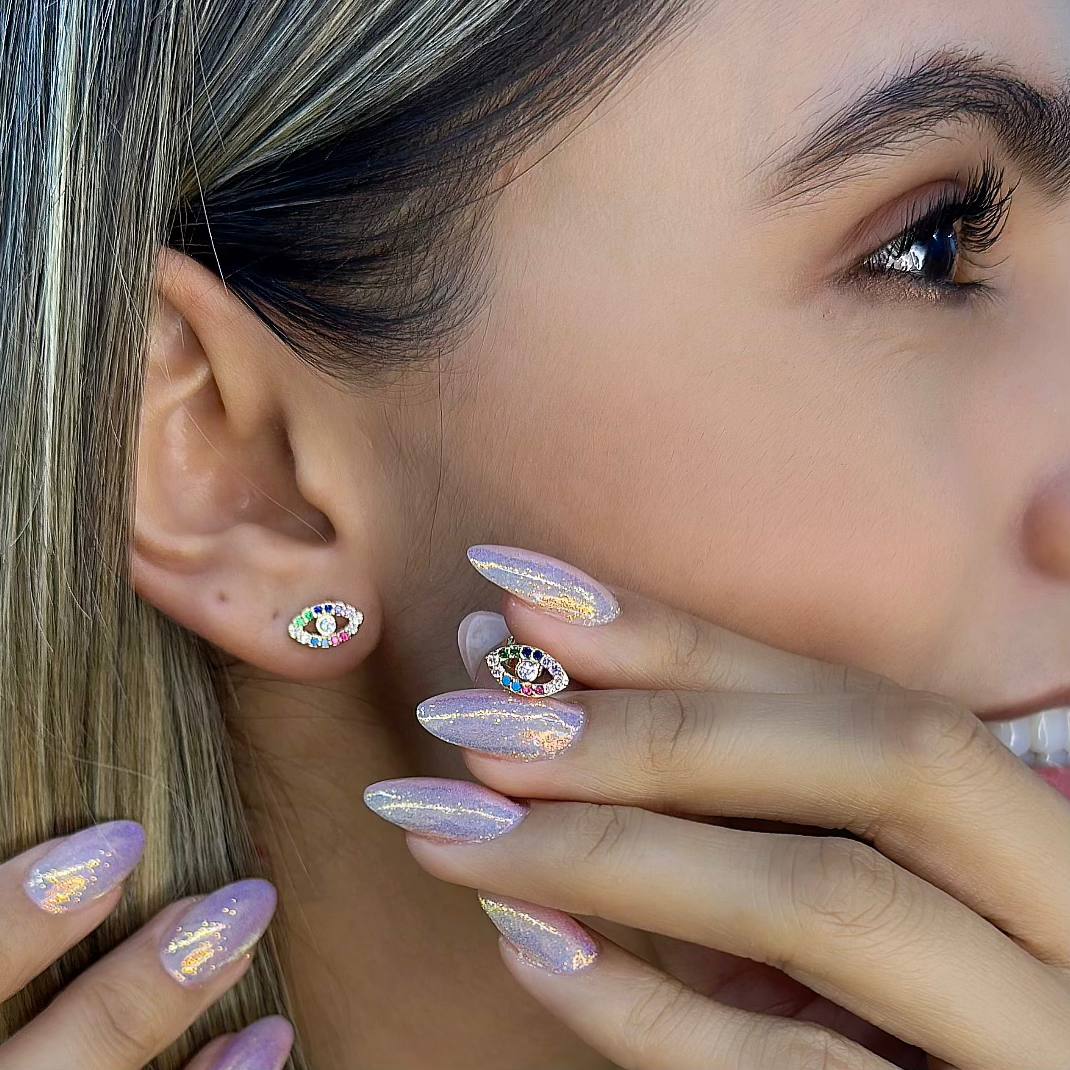 TOPO ROSE OJO TURCO COLORES SWAROVSKI LXA47 – OrolaminadoLuxus