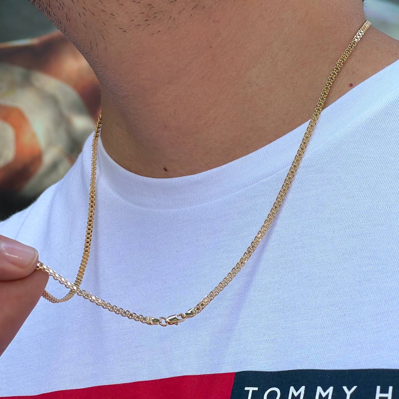 CADENA TEJIDO CHINO 3mm 65 Cm REF. 66417.65 – OrolaminadoLuxus