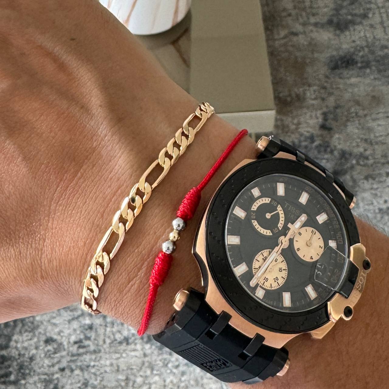 PULSERA CARTIER 3X1 5 MM 19 CM ROSE ID: 4061 – OrolaminadoLuxus