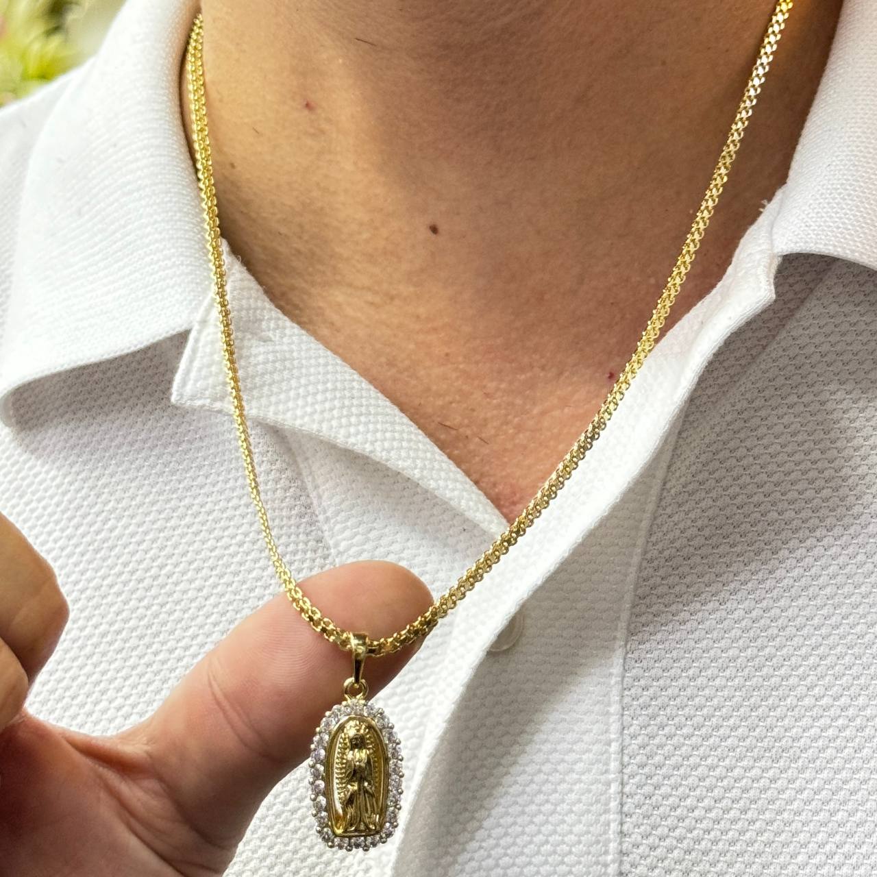 CADENA TEJIDO CHINO 3 MM 60 CM ID: 4091 – OrolaminadoLuxus