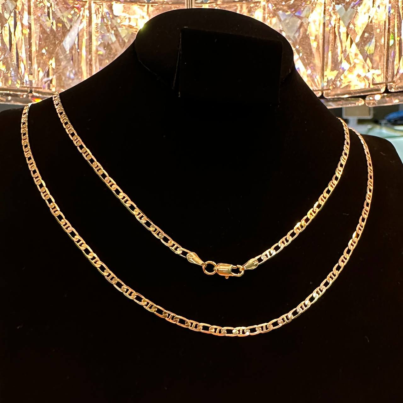 CADENA ESCALERA 1x1 2MM 60CM 161C.60-140 – OrolaminadoLuxus